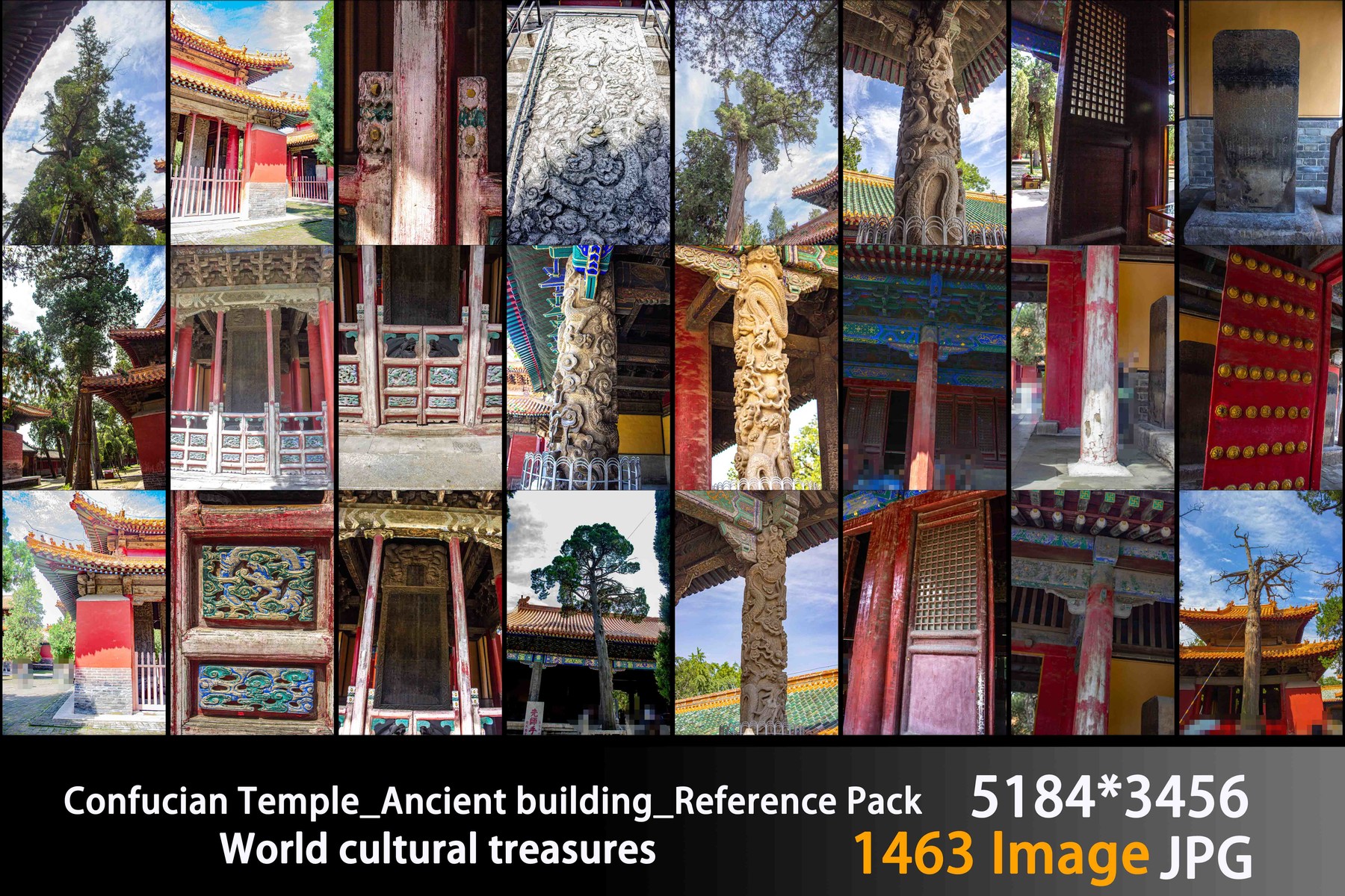 ArtStation - China Temple_Ancient building_Reference Pack | Resources