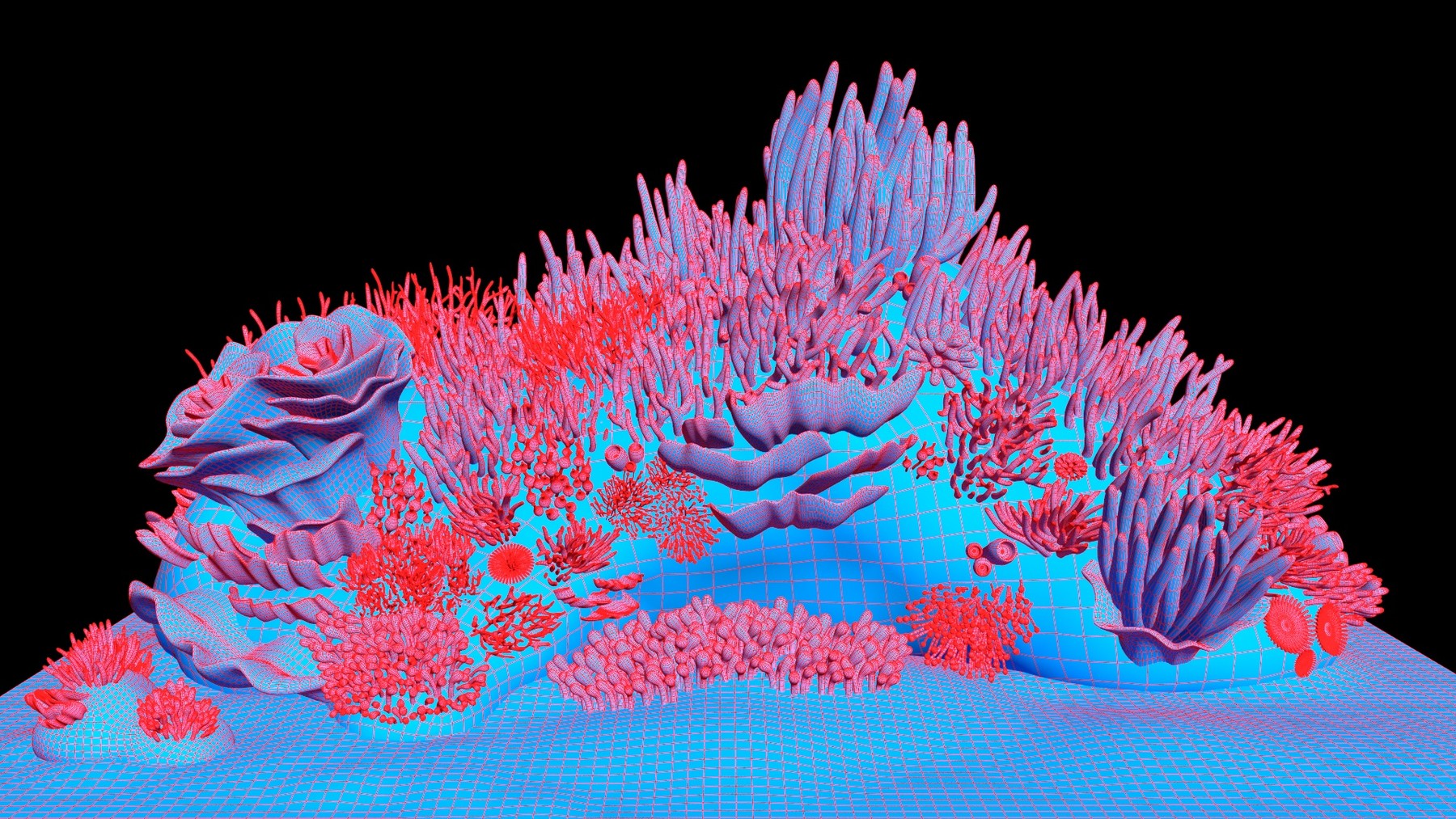 ArtStation - 3D Underwater Ocean Coral Reef | Resources
