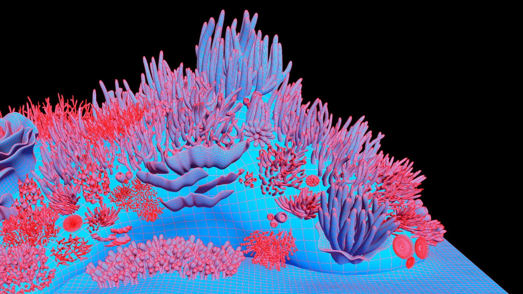 ArtStation - 3D Underwater Ocean Coral Reef | Resources