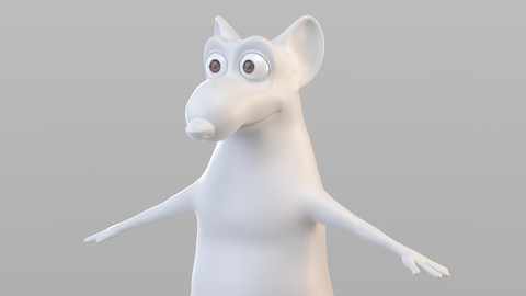 ArtStation - Cartoon Big Mouse | Resources