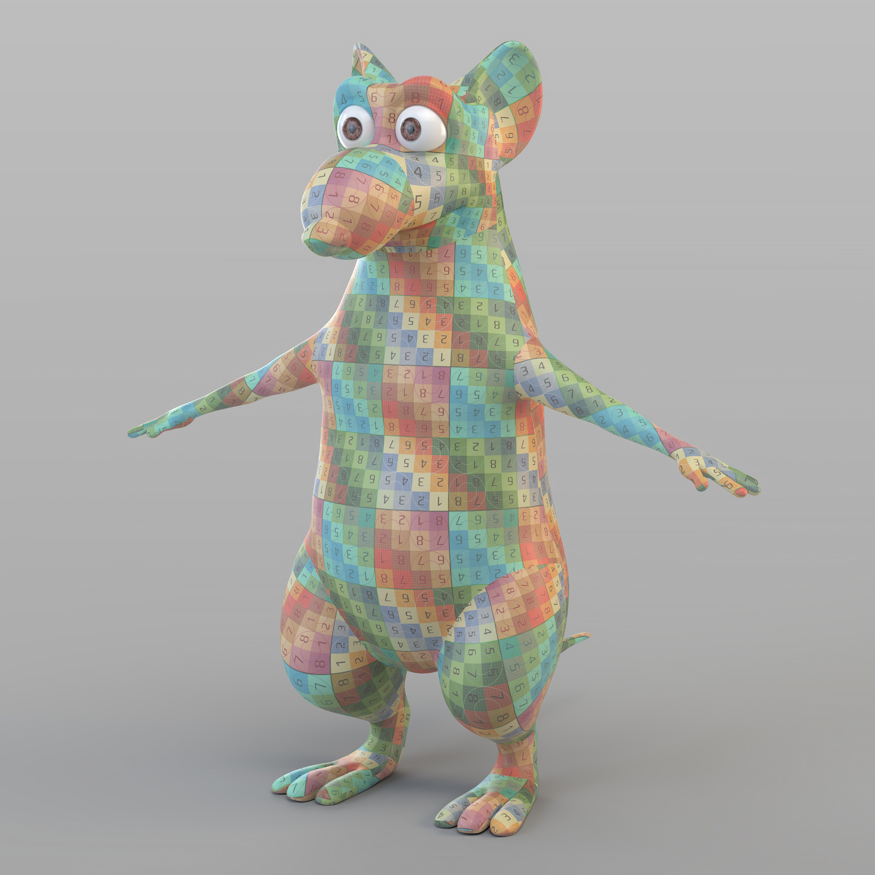 ArtStation - Cartoon Big Mouse | Resources