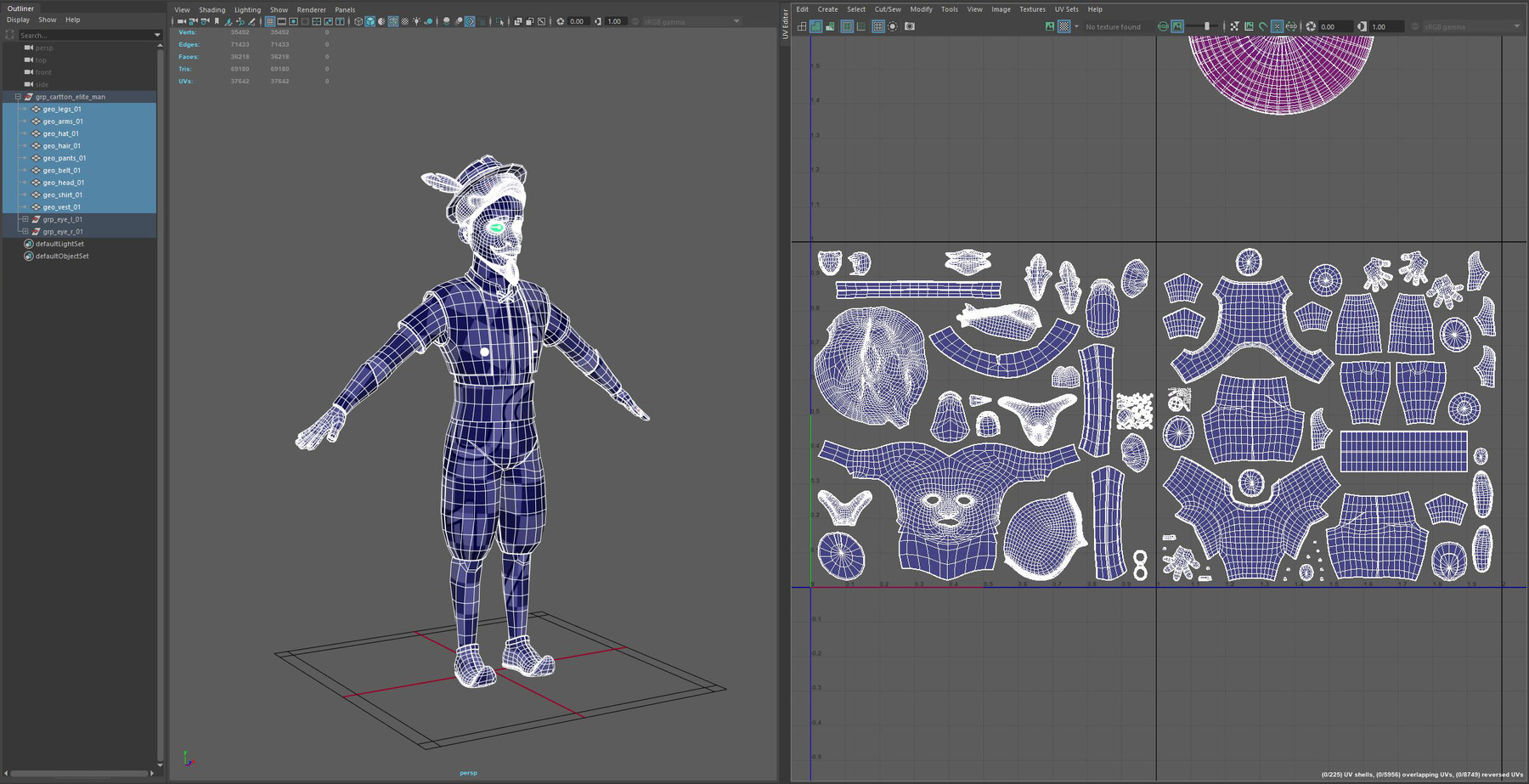 ArtStation - Cartoon Elite Man | Resources