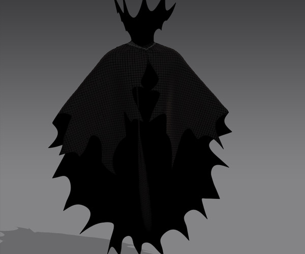 ArtStation - Vampire Bat Cape | Game Assets