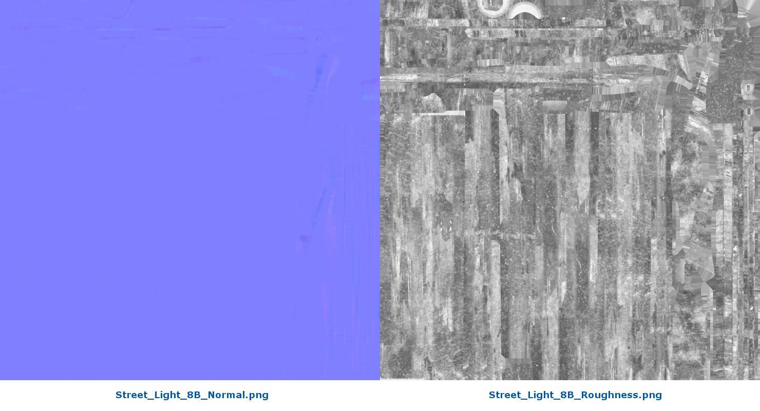 ArtStation - Street Light 8B | Game Assets