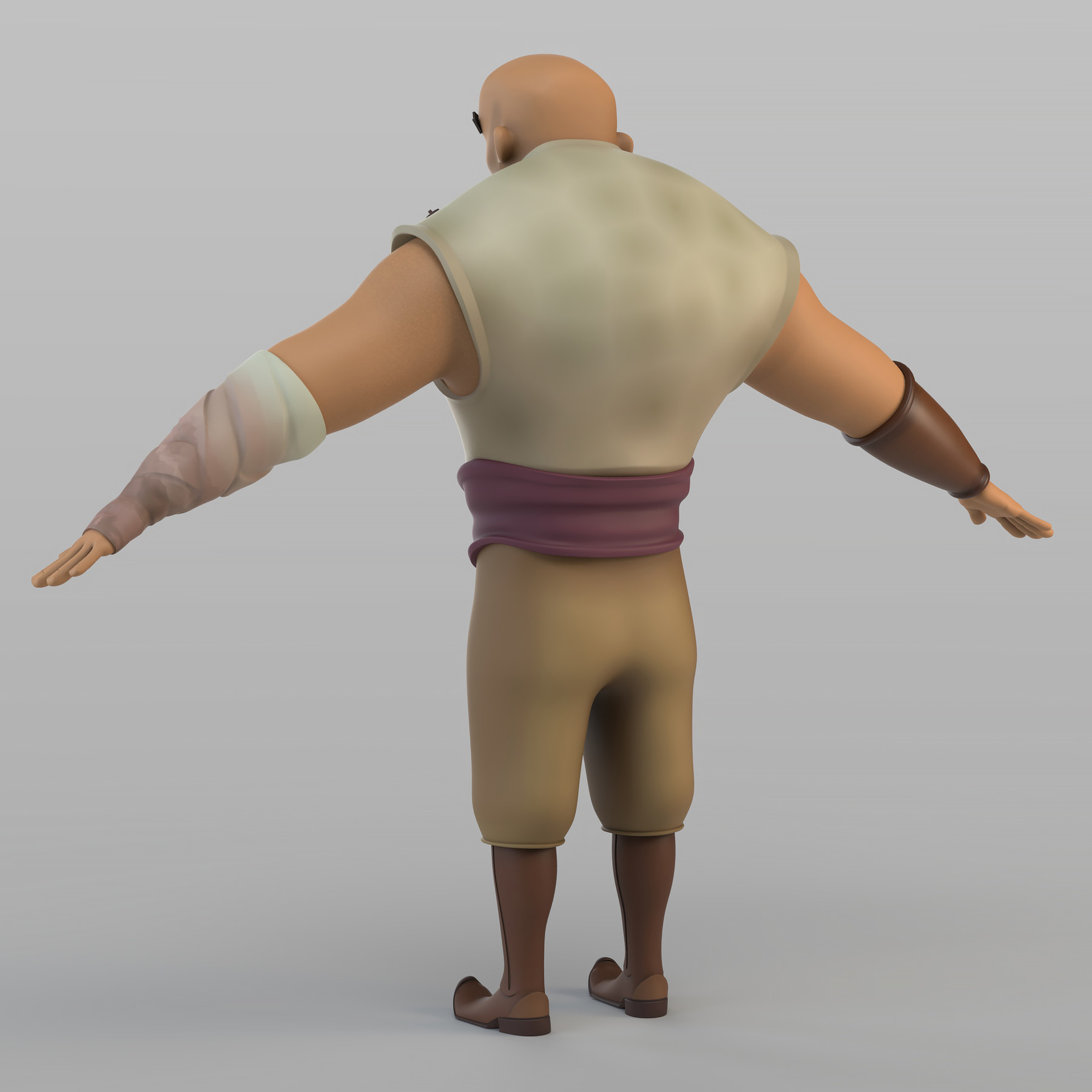 ArtStation - Cartoon Barbar Man | Resources