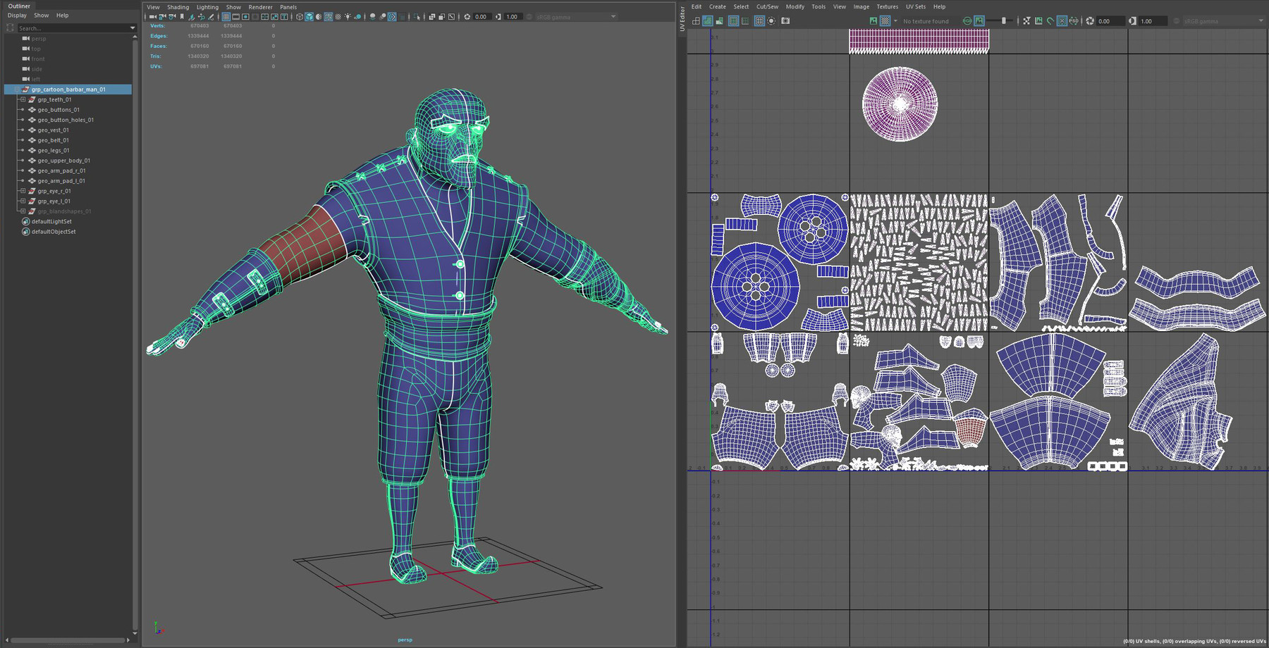 ArtStation - Cartoon Barbar Man | Resources