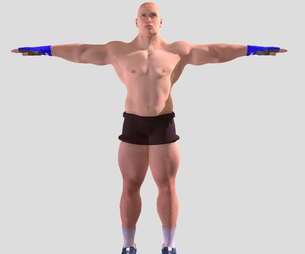 ArtStation - Strong Male Human Character | Game Assets