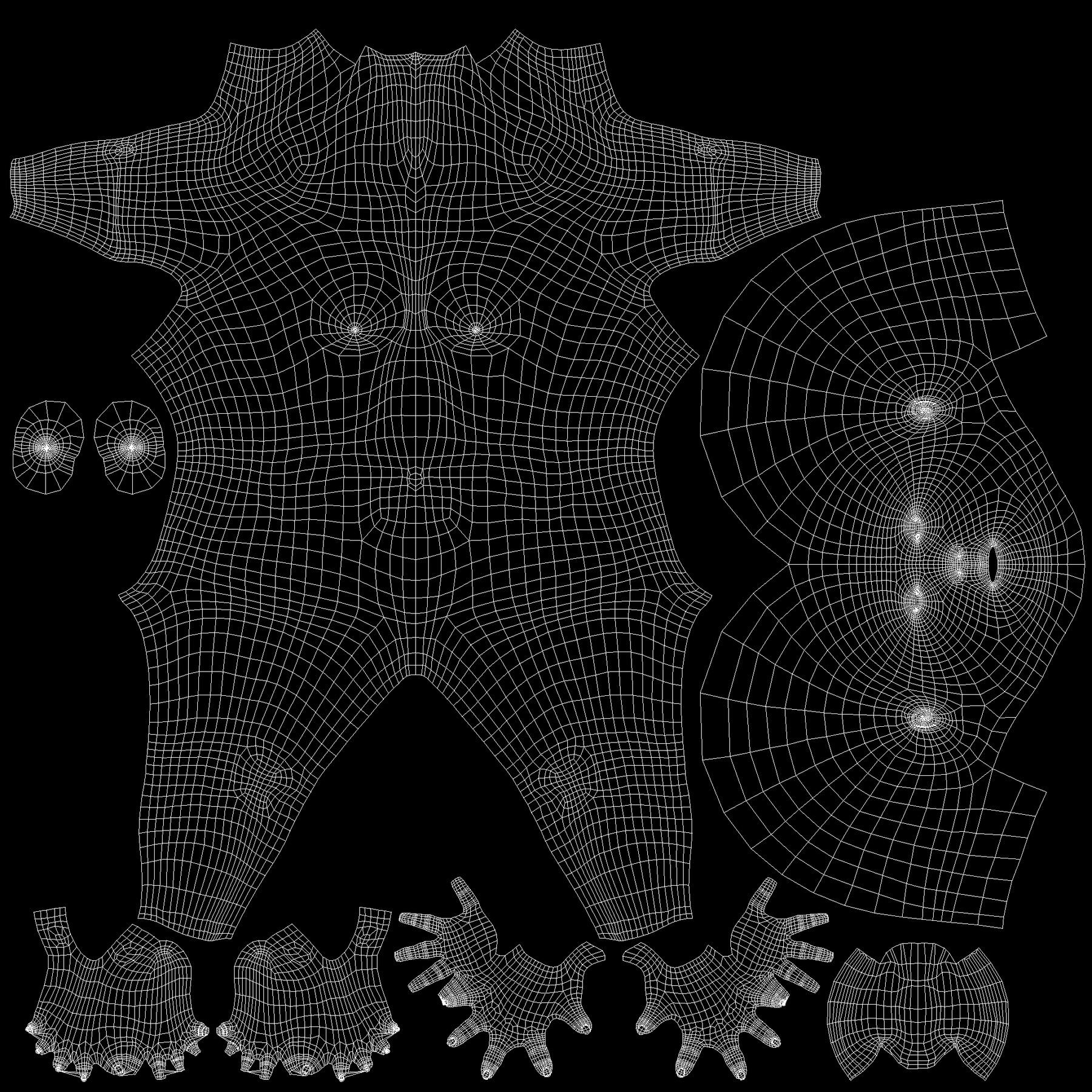 ArtStation - Female Gothic Character | Game Assets