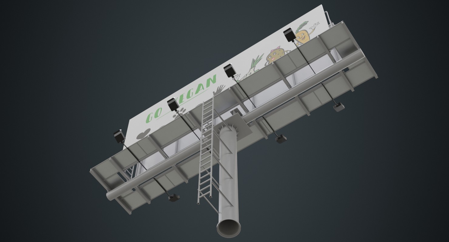 ArtStation - Billboard 1A | Game Assets