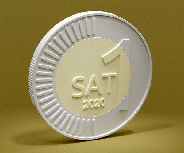 ArtStation - Satoshi Coin - One Bitcoin Satoshi | Resources