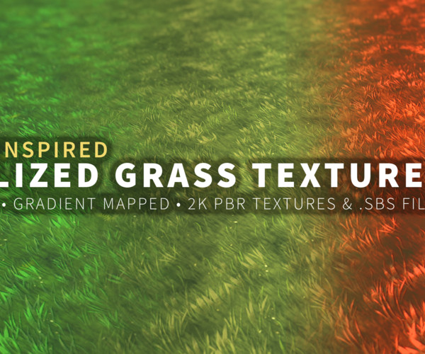 ArtStation - WoW-Inspired Stylized Grass Texture - Substance Designer ...