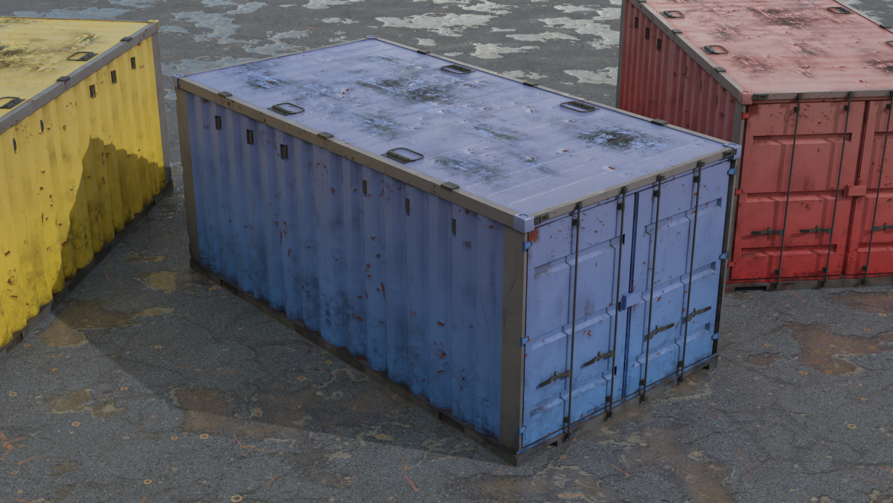ArtStation - Blender To Unreal - Shipping Container - Full Workflow ...