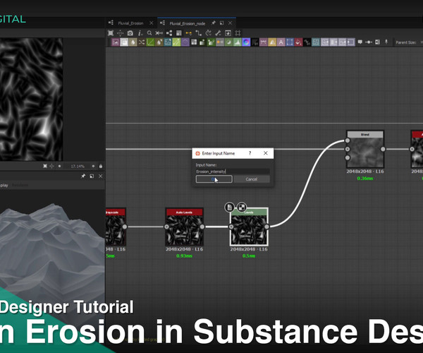 ArtStation - Terrain Erosion in Substance Designer | Bohdan Bilous ...