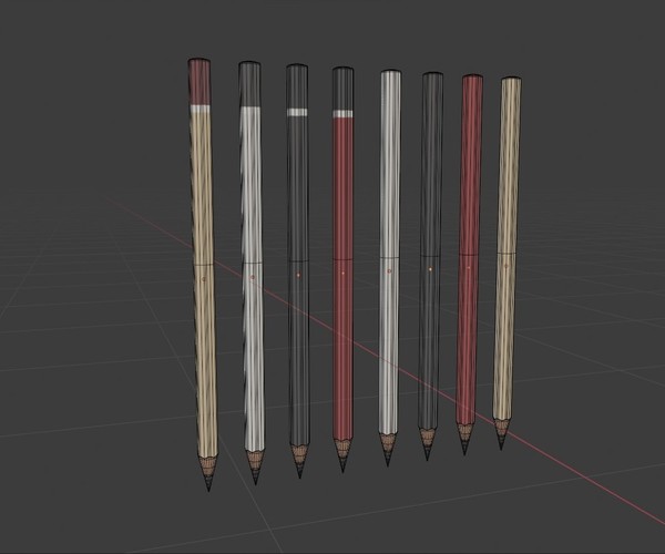 ArtStation - Pencil 3D Model | Game Assets