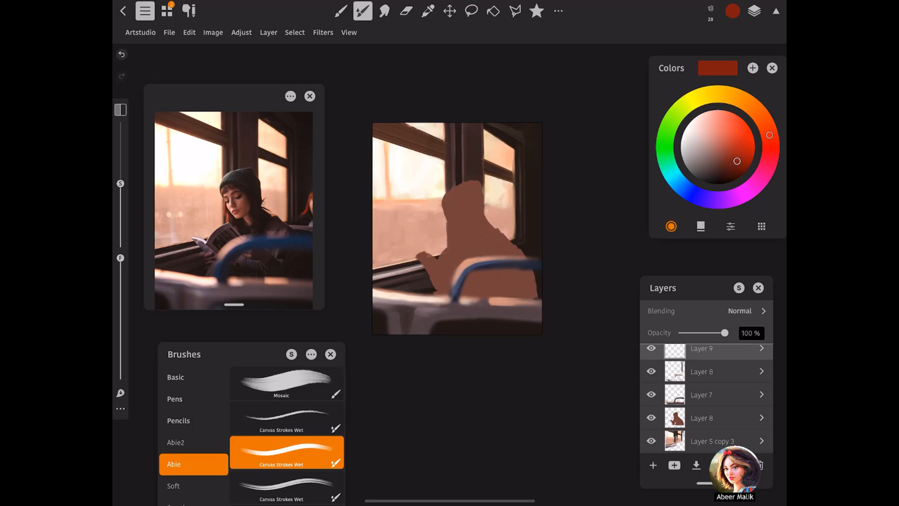 ArtStation - Ipad Painting Process | Tutorials