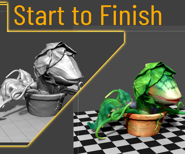 ArtStation - Plant Creature | Tutorials