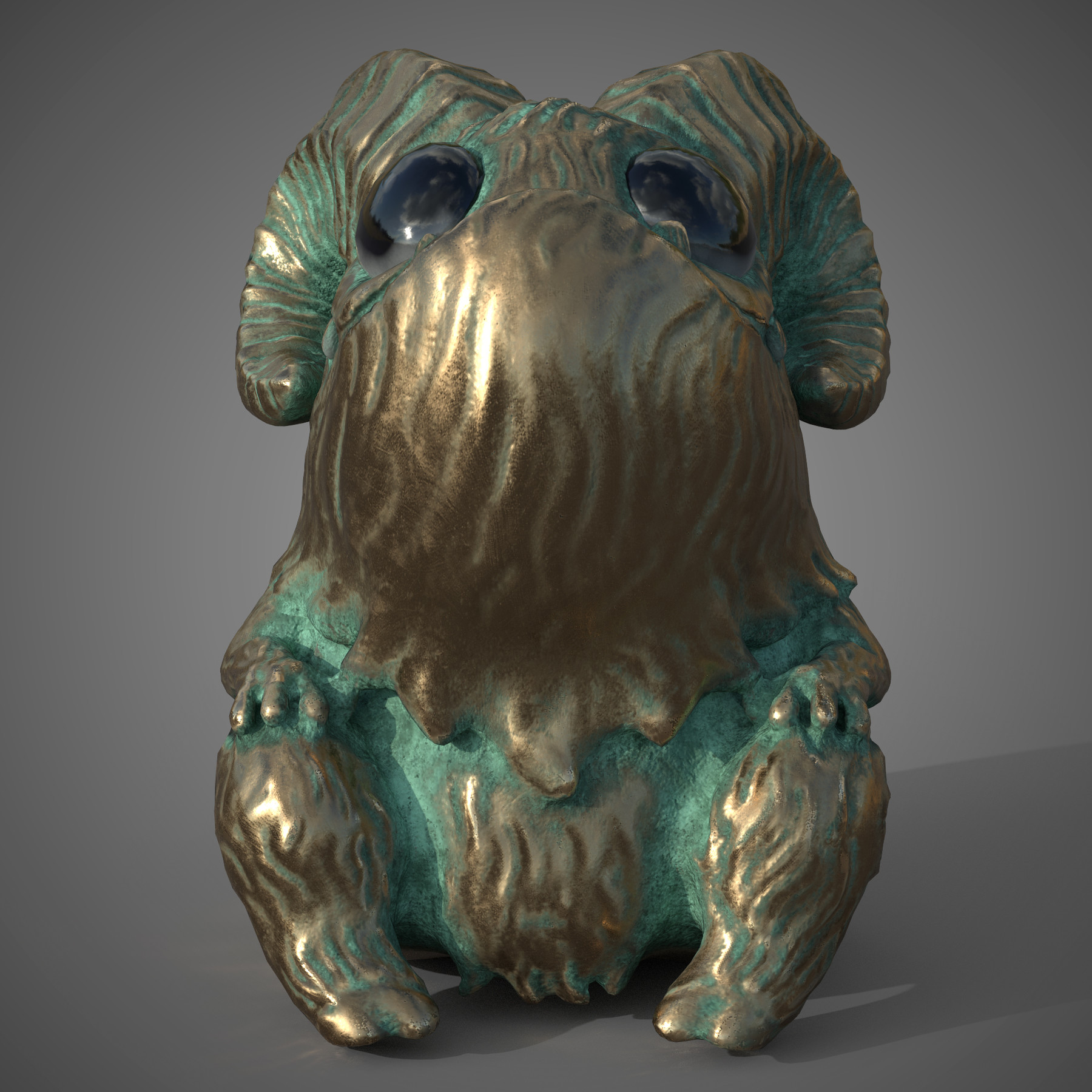 ArtStation - little cute Imp for Viz or 3d printing | Resources