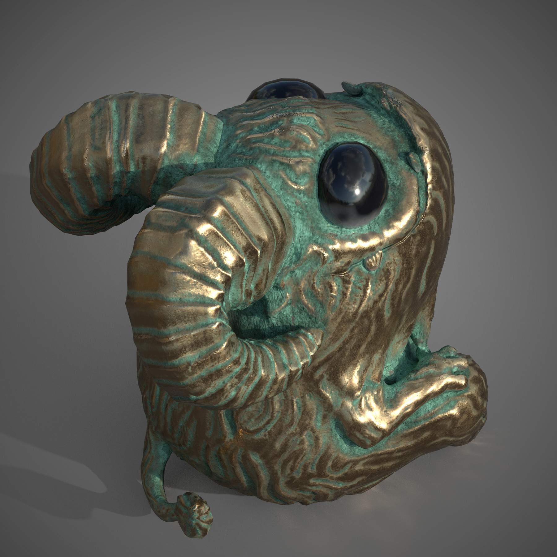 ArtStation - little cute Imp for Viz or 3d printing | Resources