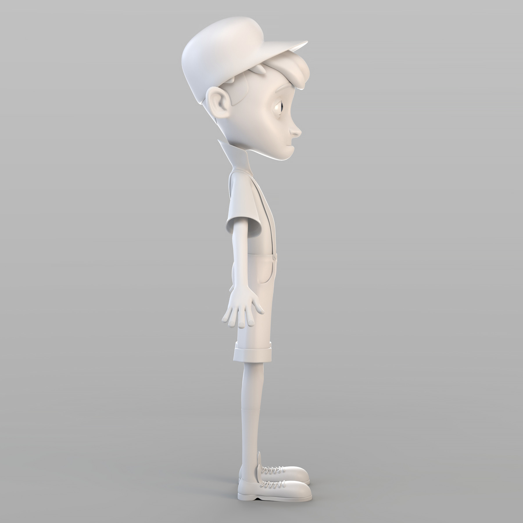 ArtStation - Cartoon Newsboy | Resources