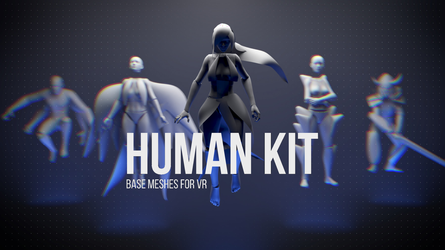 ArtStation - Human Kit [Kitbash for VR] | Resources