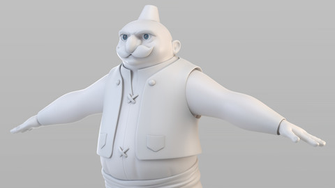 ArtStation - Cartoon Ottoman Inkeeper | Resources