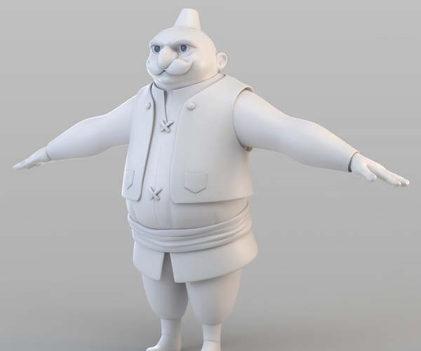 ArtStation - Cartoon Ottoman Inkeeper | Resources