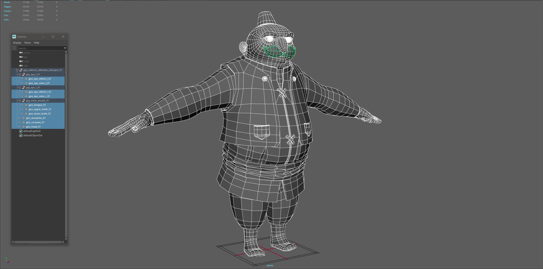 ArtStation - Cartoon Ottoman Inkeeper | Resources