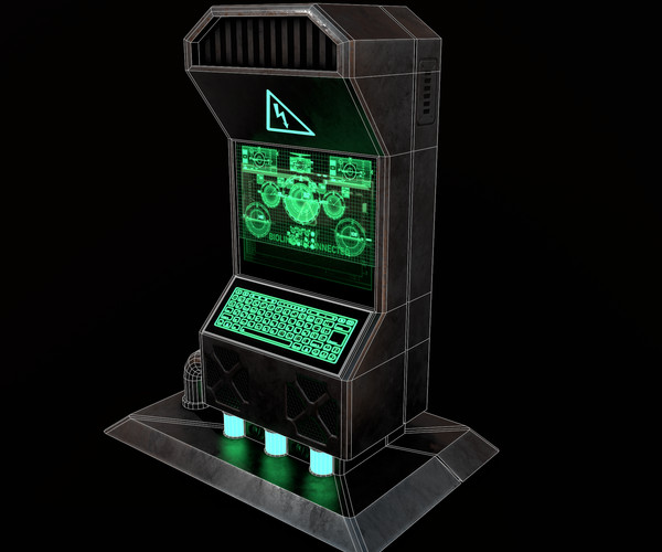 ArtStation - Sci-Fi Computer | Game Assets