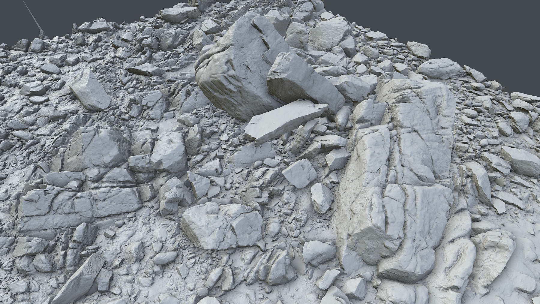 ArtStation - Photoscan_Beach Rock_0020_only HighPoly Mesh (16K Texture ...