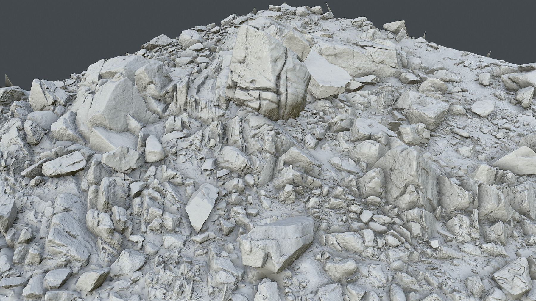 ArtStation - Photoscan_Beach Rock_0020_only HighPoly Mesh (16K Texture ...