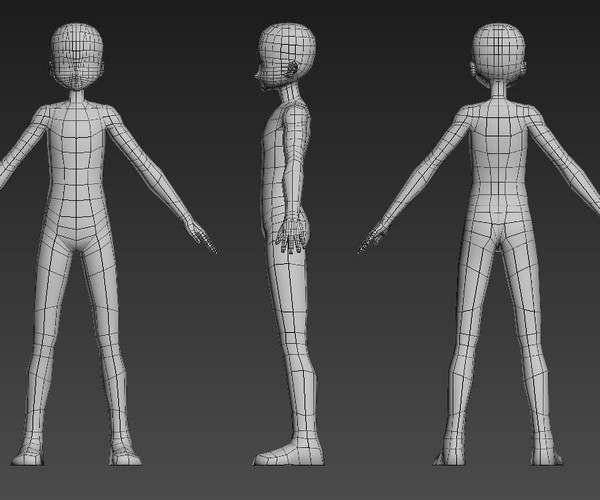ArtStation - Anime body(6head) | Resources