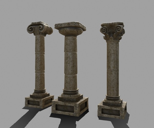ArtStation - Pillar Set | Game Assets