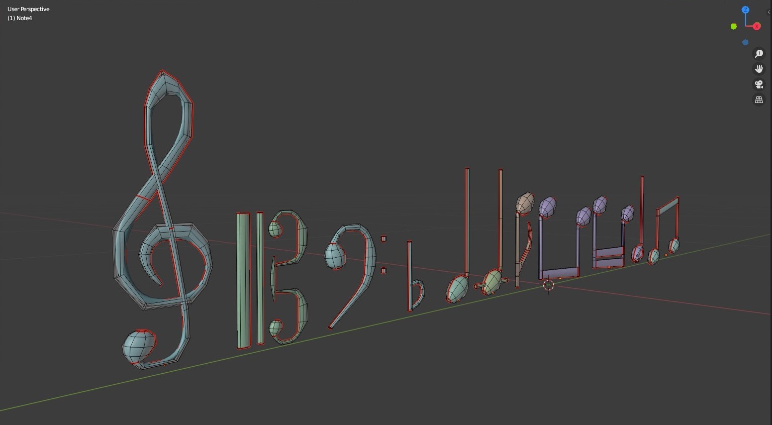 ArtStation - Notes 3D Model | Game Assets