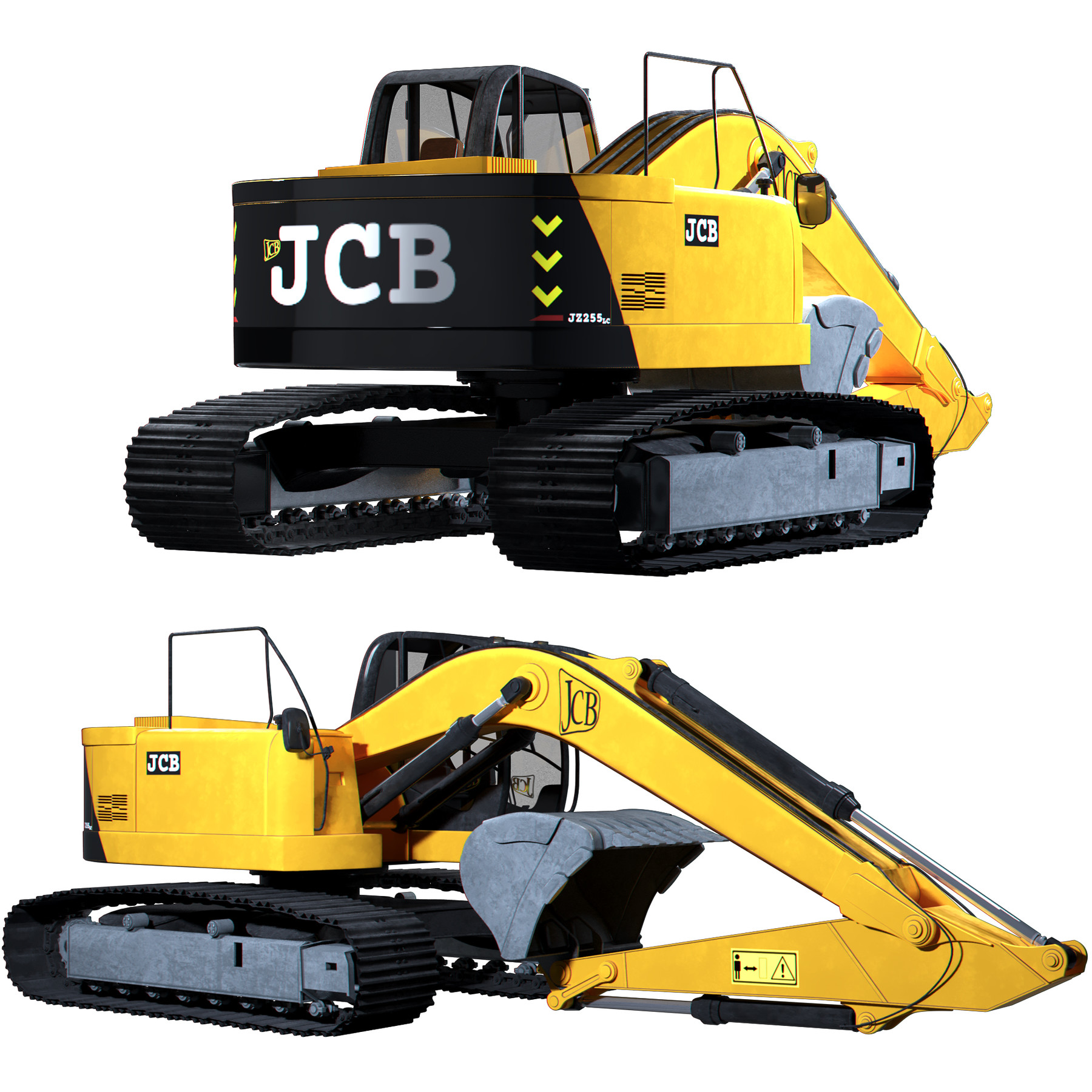 ArtStation - Jcb_Excavator | Game Assets