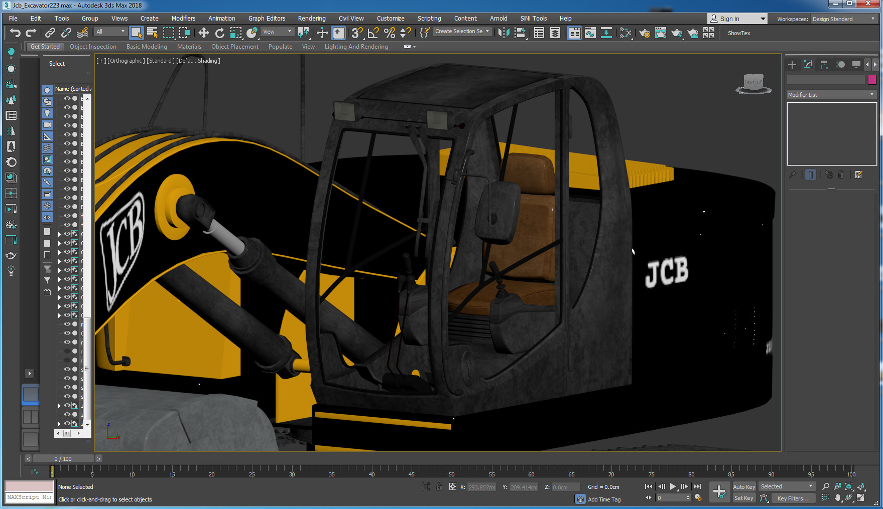 ArtStation - Jcb_Excavator | Game Assets