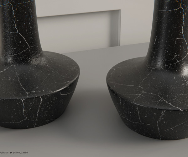 ArtStation - Decorative Vase | 3d Model | 4k Textures | 2 Sizes | Resources