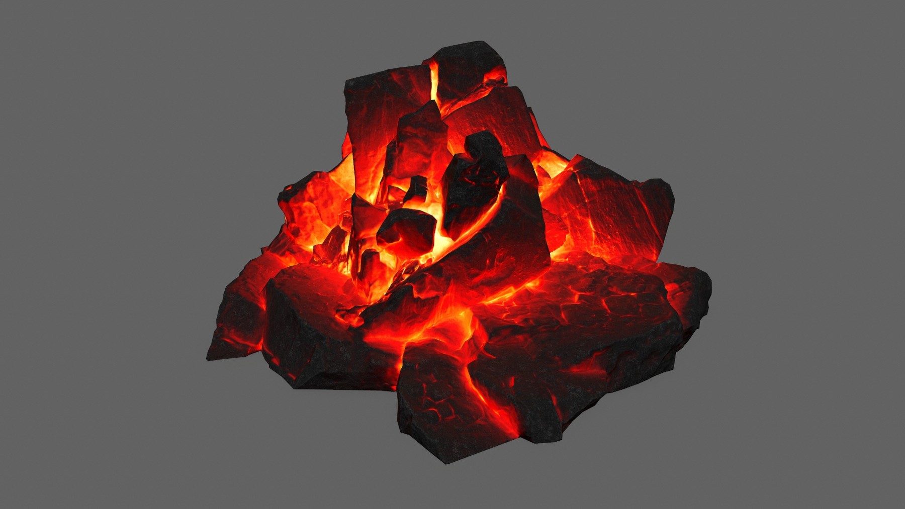 ArtStation - lava rock | Game Assets
