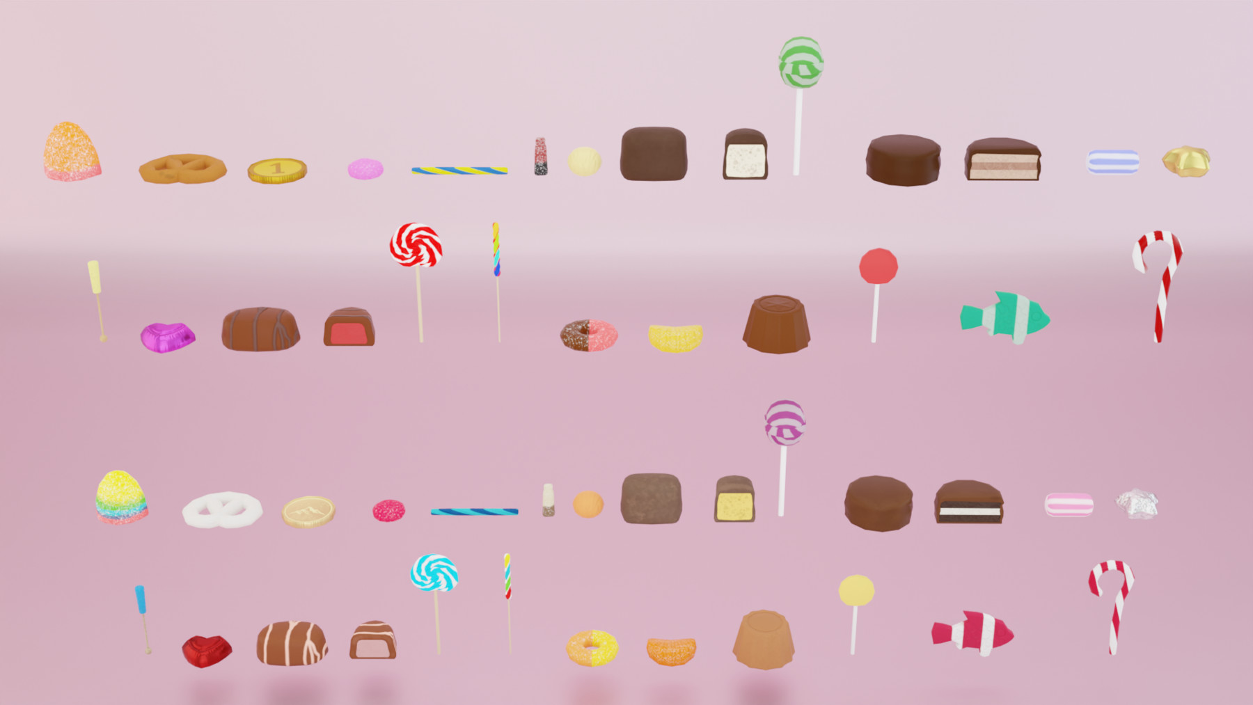 ArtStation - Candy 3D Model | Game Assets