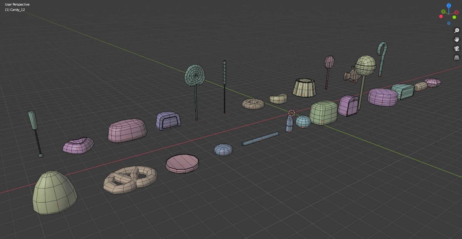 ArtStation - Candy 3D Model | Game Assets