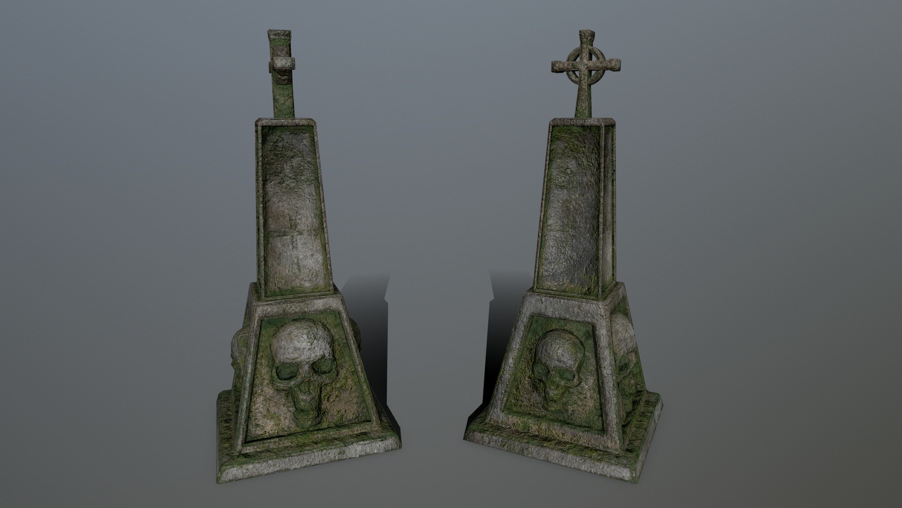 ArtStation - tombstone set | Game Assets