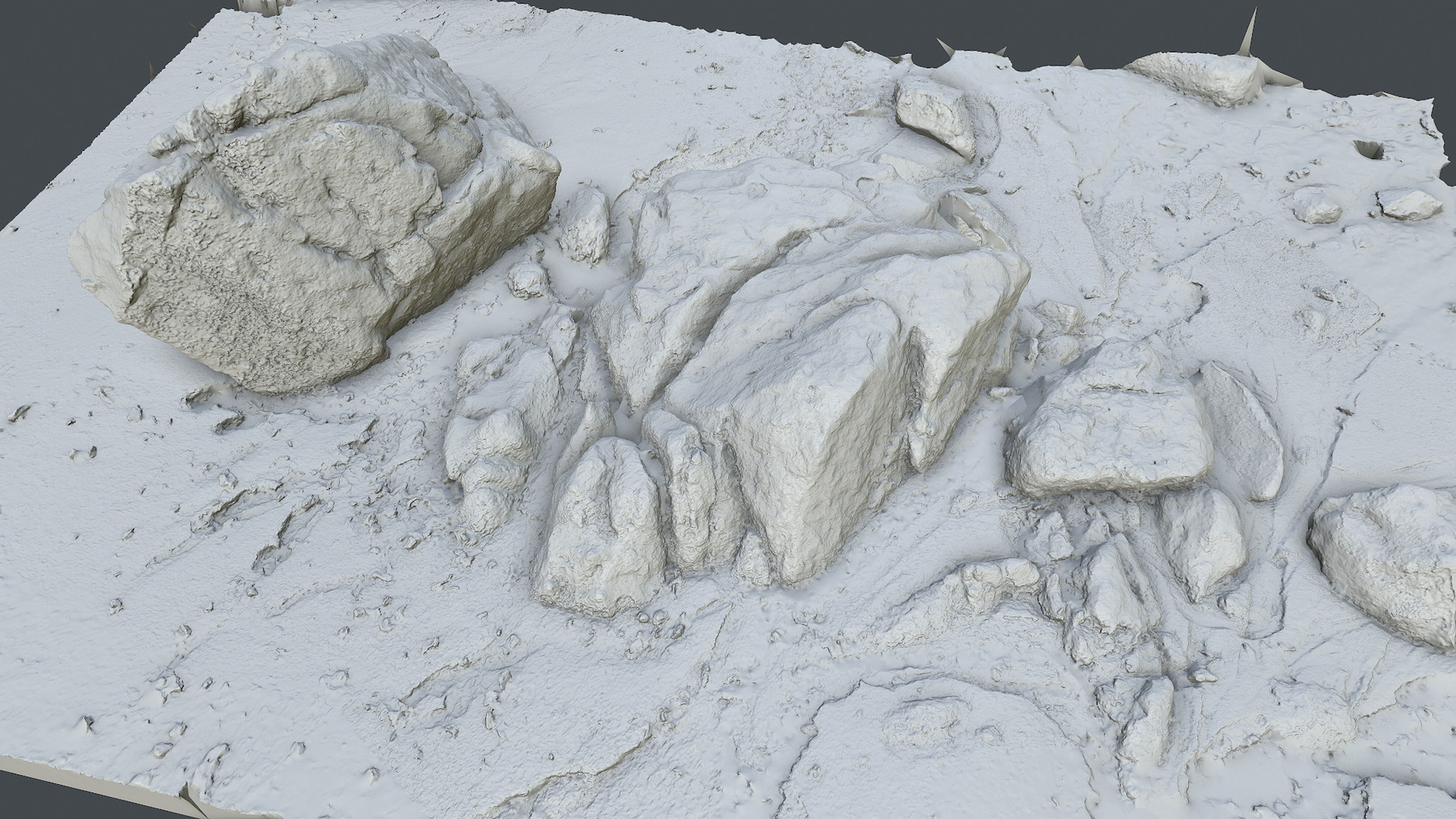 ArtStation - Photoscan_Beach Rock_0034_only HighPoly Mesh (16K Texture ...