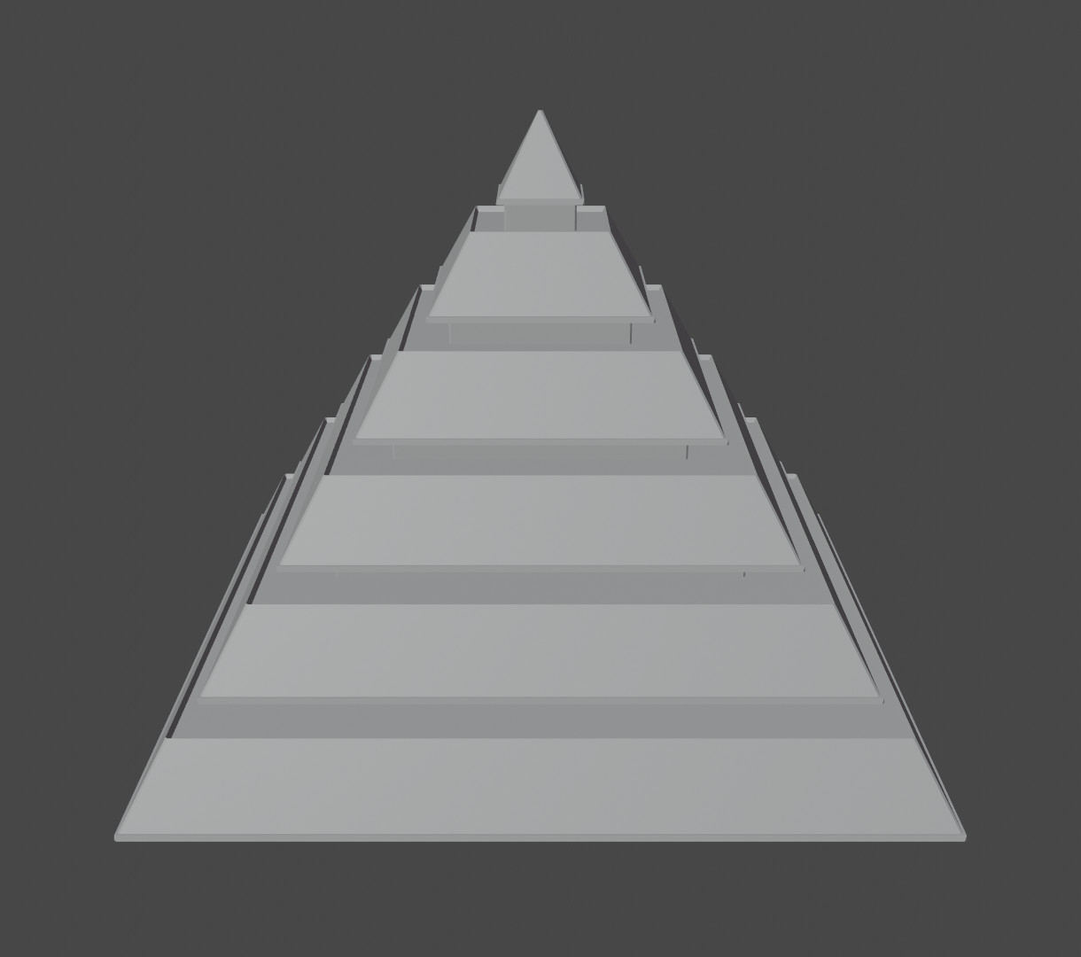 ArtStation - Pyramid with Squared Spike | Game Assets
