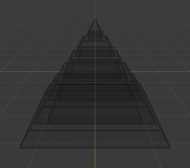 ArtStation - Pyramid with Squared Spike | Game Assets