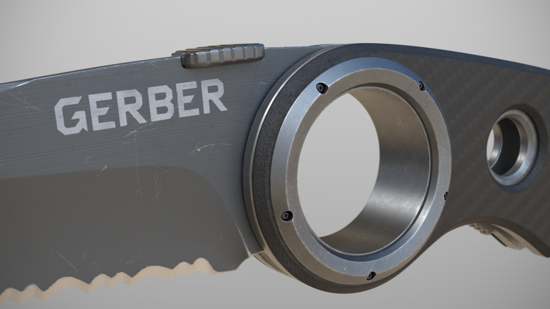 ArtStation - Gerber Remix Tactical Knife | Resources