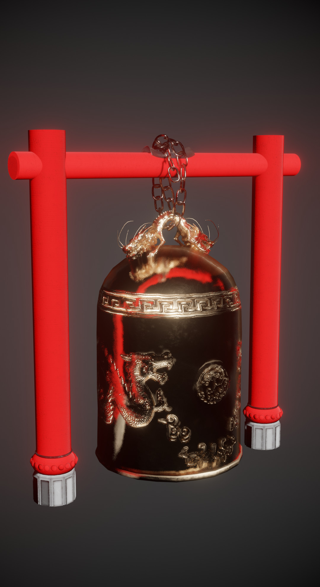 ArtStation - Chinese Bell - Ready for Unity | Resources