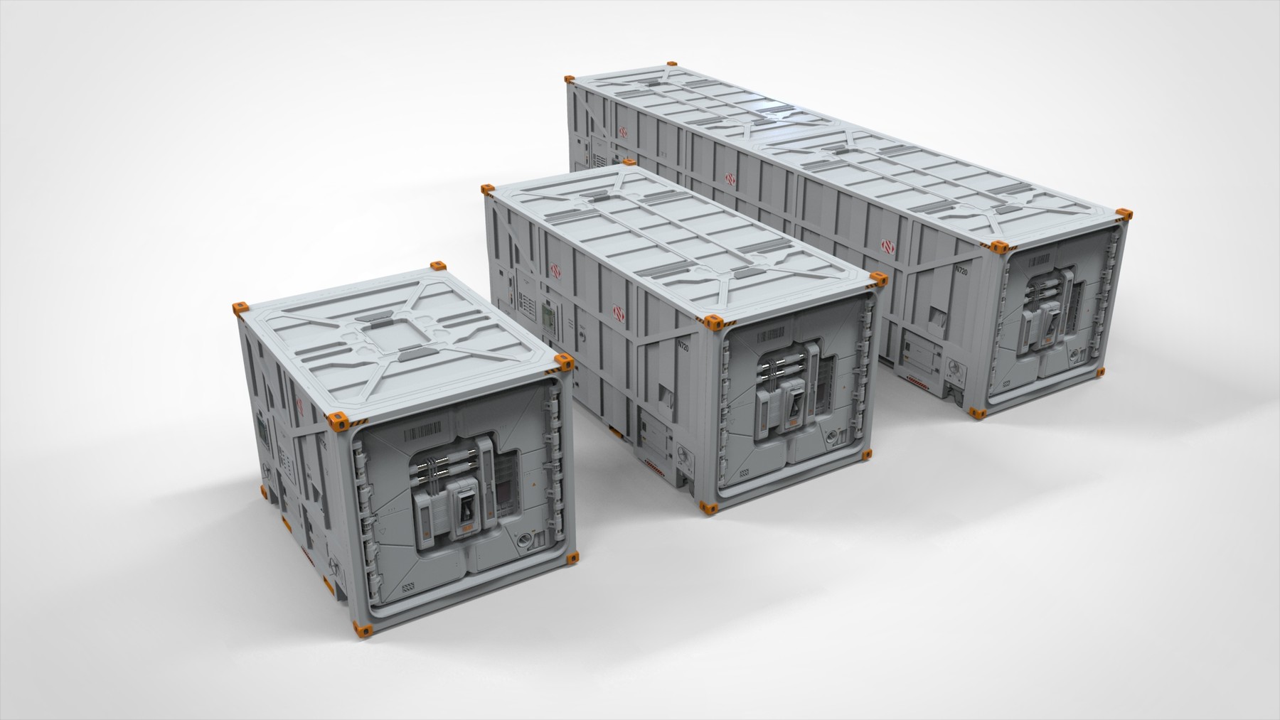 ArtStation - sci fi Cargo Container 1 | Resources