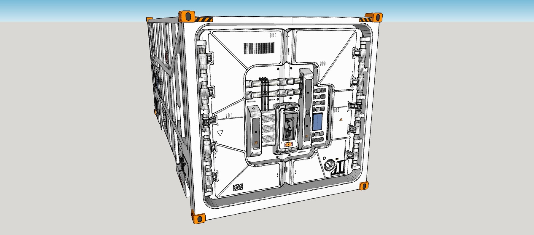 ArtStation - sci fi Cargo Container 1 | Resources