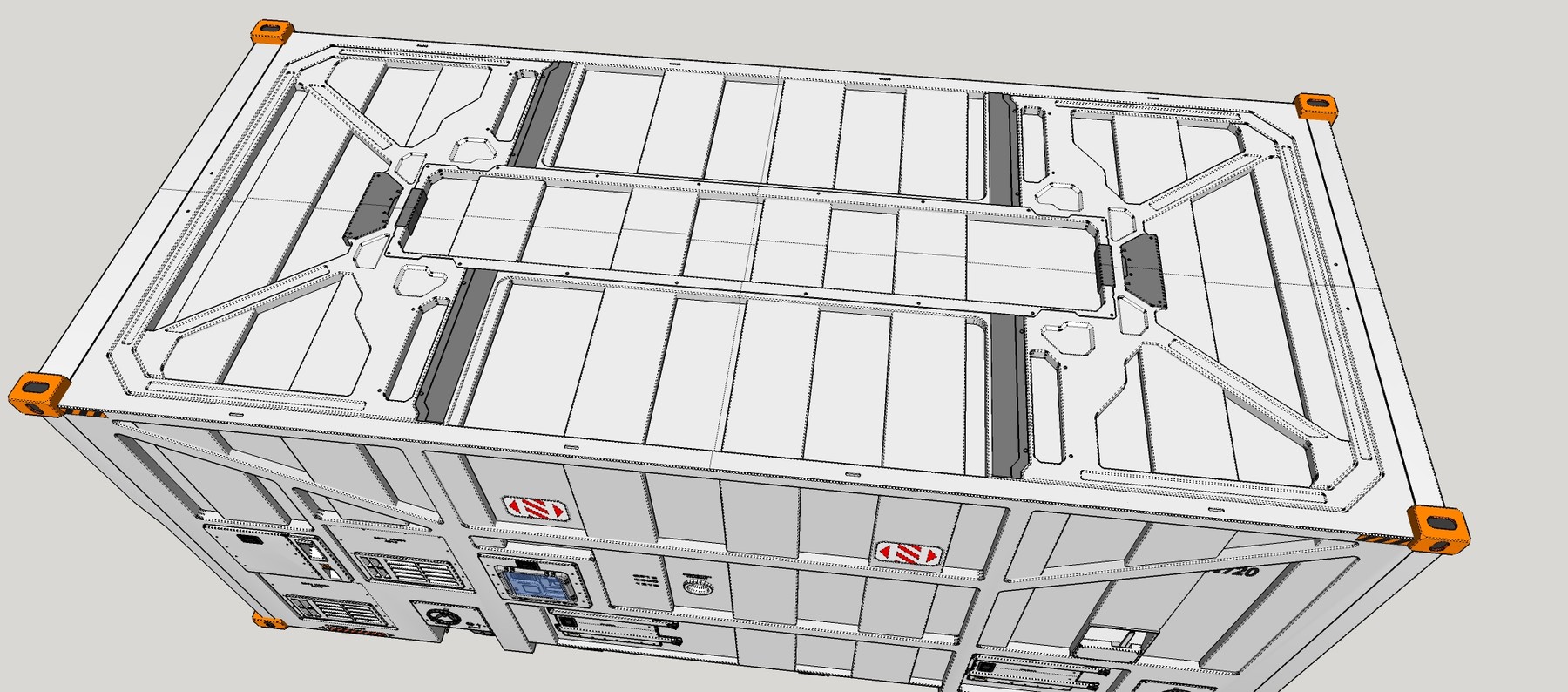 ArtStation - sci fi Cargo Container 1 | Resources