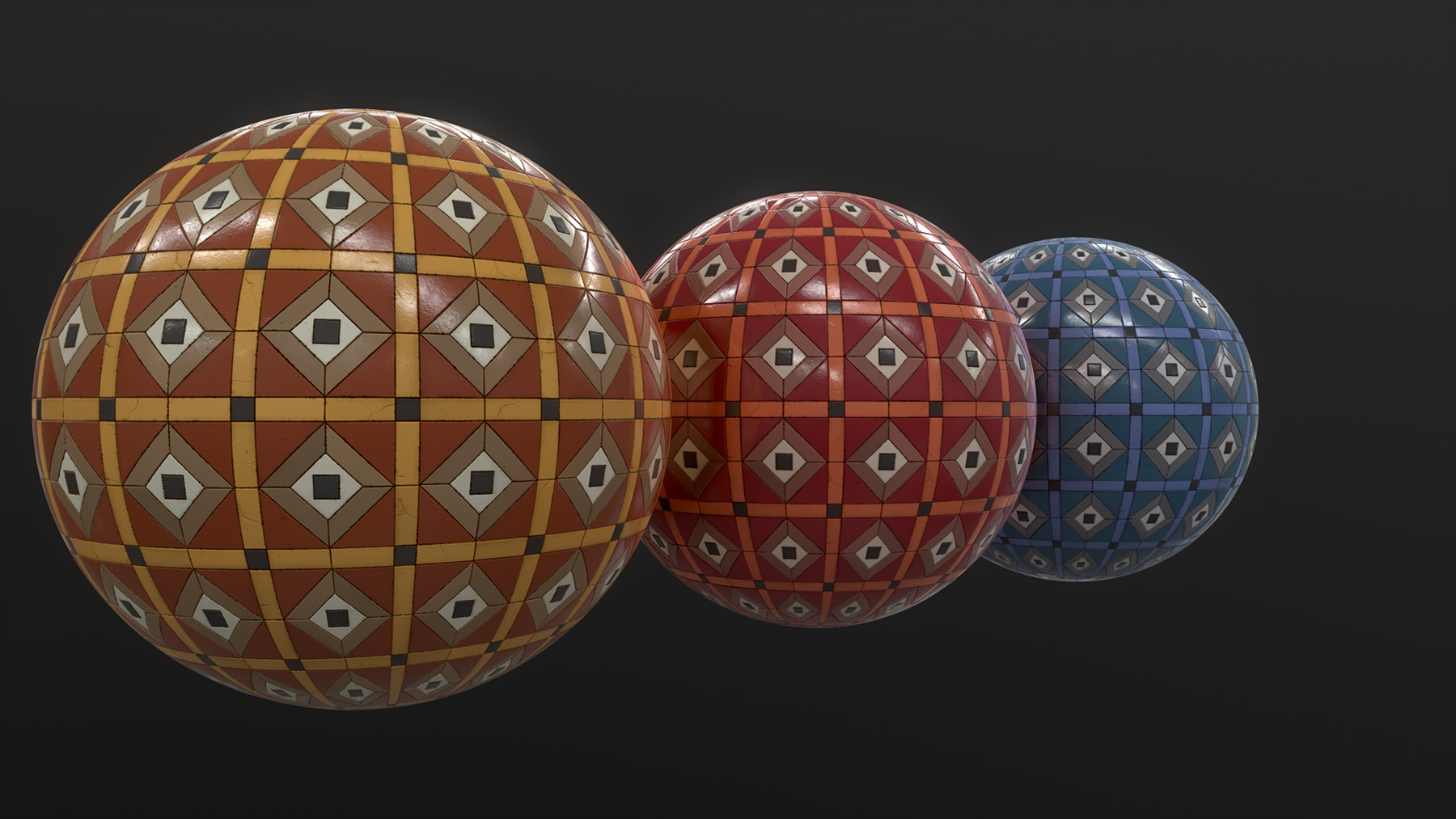 ArtStation - PBR Materials | Floor tile pack | Game Assets
