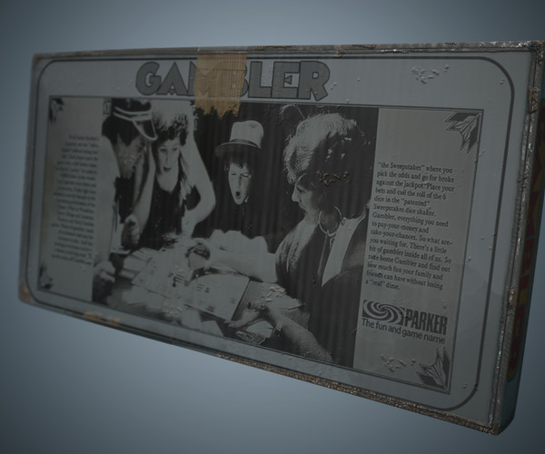 ArtStation - Gambler Box | Game Assets